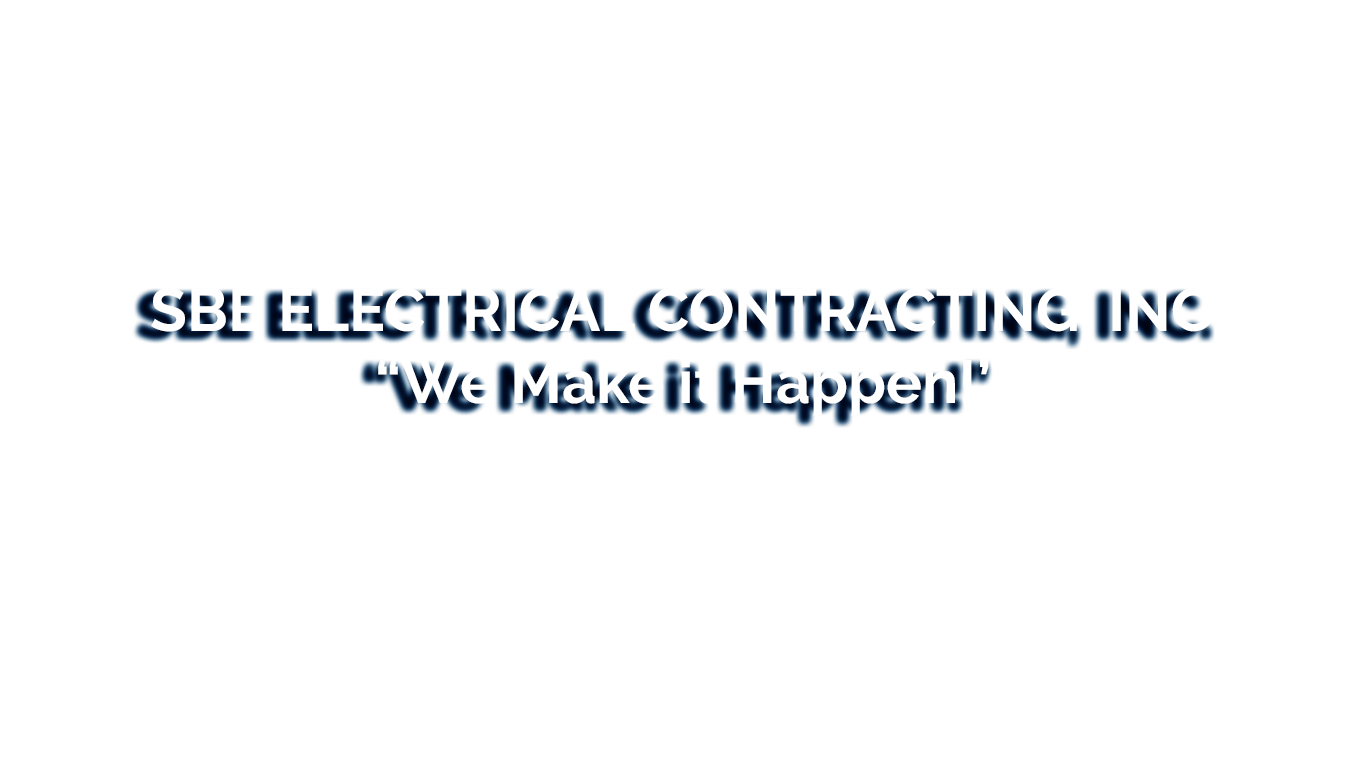 SBE Contracting – We Make it Happen
